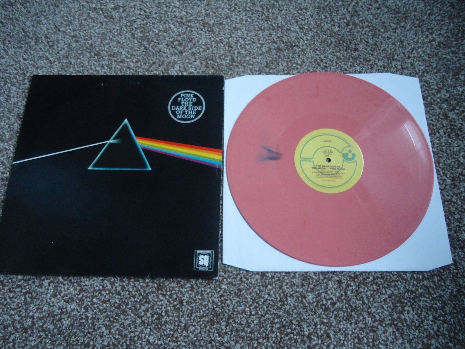Pink Floyd Dark Side Of The Moon Pink Vinyl
