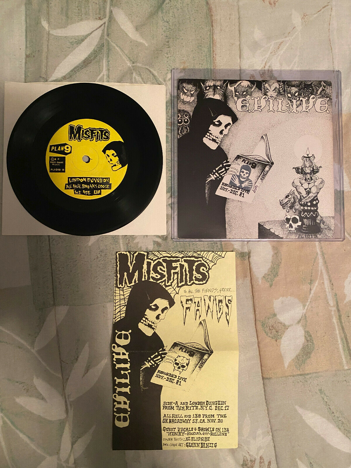 popsike.com - Misfits Evilive Original Numbered Edition 7 popsike.com - Misfits Evilive Original Numbered Edition 7