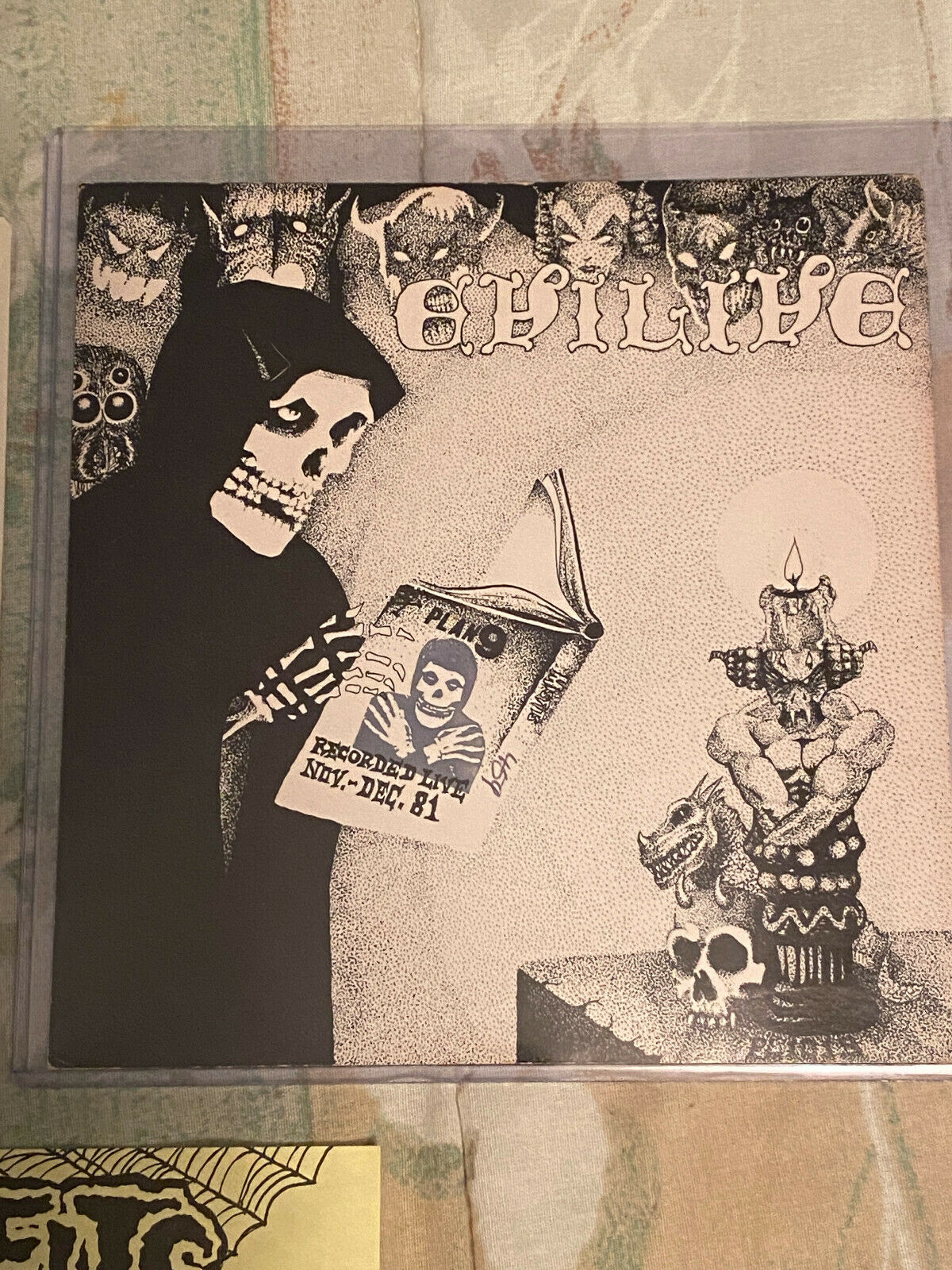 popsike.com - Misfits Evilive Original Numbered Edition 7 popsike.com - Misfits Evilive Original Numbered Edition 7