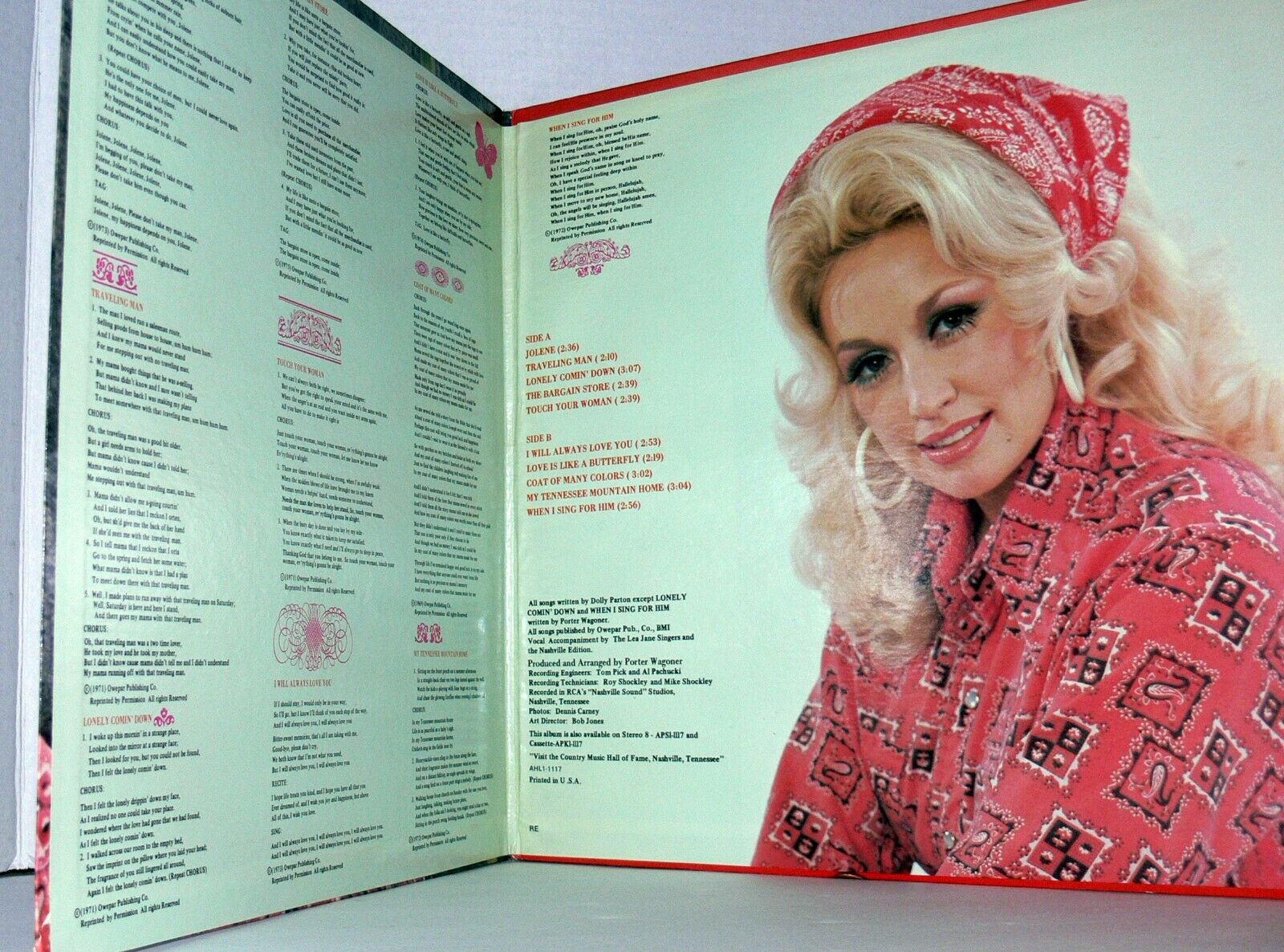 Best Of Dolly Parton Rca Victor Ahl1 1117 1975 2nd