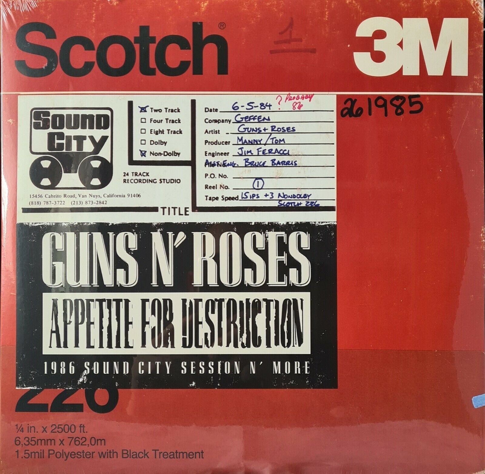 popsike.com - GUNS N ROSES: APPETITE FOR DESTRUCTION: LOCKED N LOADED ... popsike.com - GUNS N ROSES: APPETITE FOR DESTRUCTION: LOCKED N LOADED ...