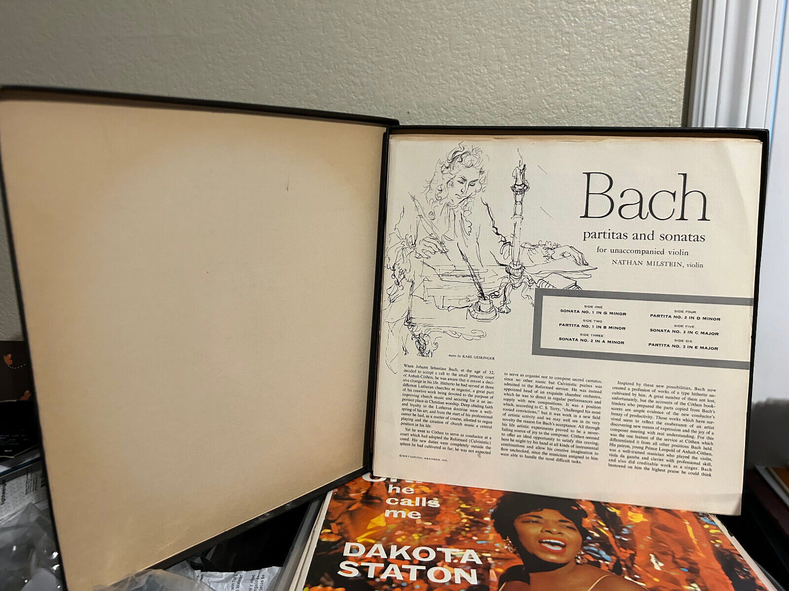 popsike.com - MILSTEIN / BACH VIOLIN SONATAS & PARTITAS / 3LP CAPITOL ... popsike.com - MILSTEIN / BACH VIOLIN SONATAS & PARTITAS / 3LP CAPITOL ...